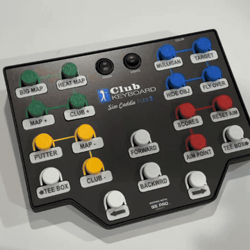 Golf Simulator Control Box Control GS Pro and TGC 2019 – Club Keyboard