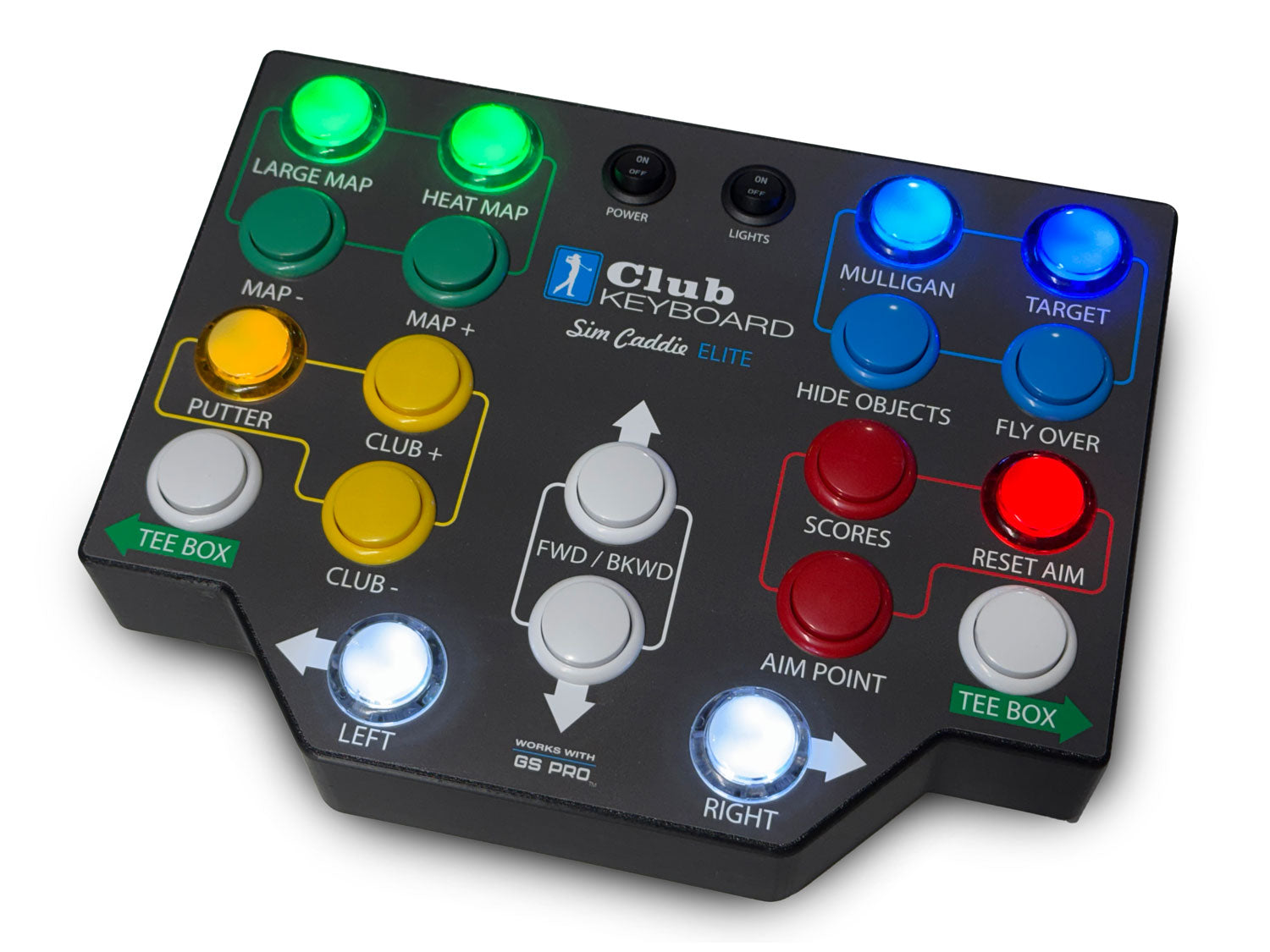 Elite 20 Button - GS Pro – Club Keyboard