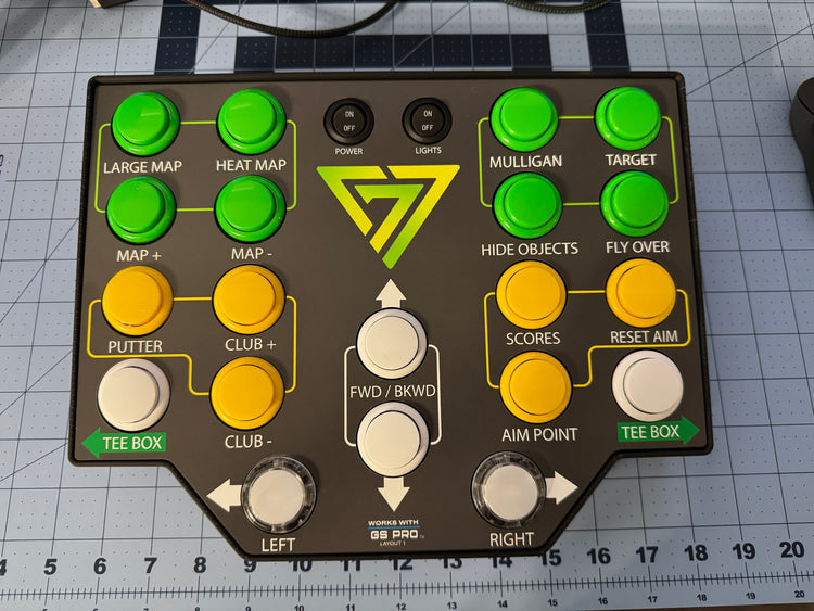 Golf Simulator Control Box Control GS Pro and TGC 2019 – Club Keyboard