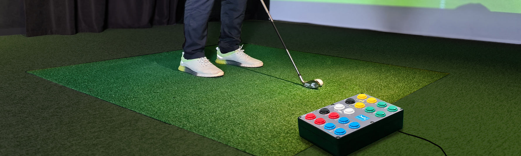 Golf Simulator Control Box Control GS Pro and TGC 2019 – Club Keyboard